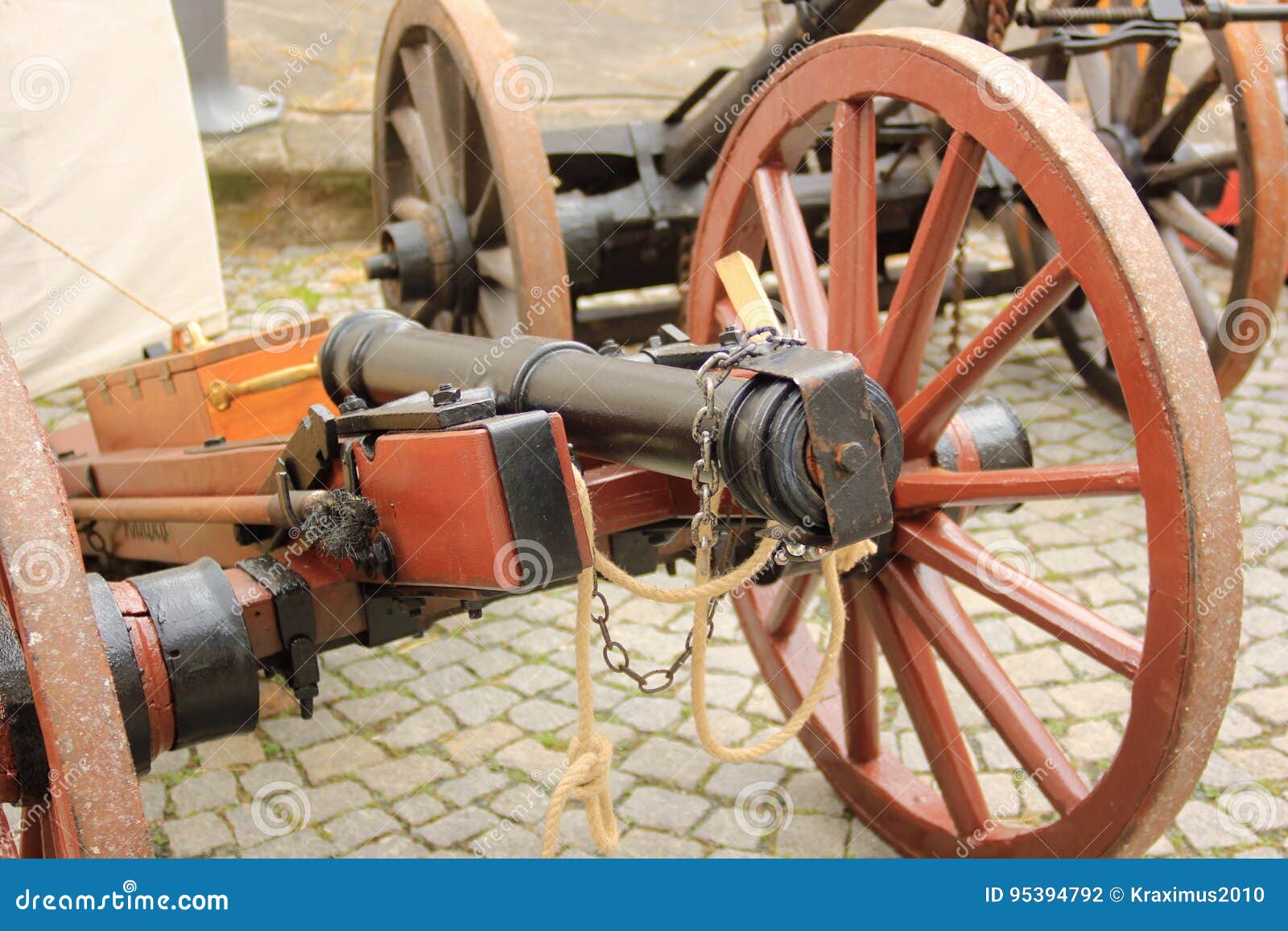 Cannon war weapon stock photo. Image of weathered, history - 95394792