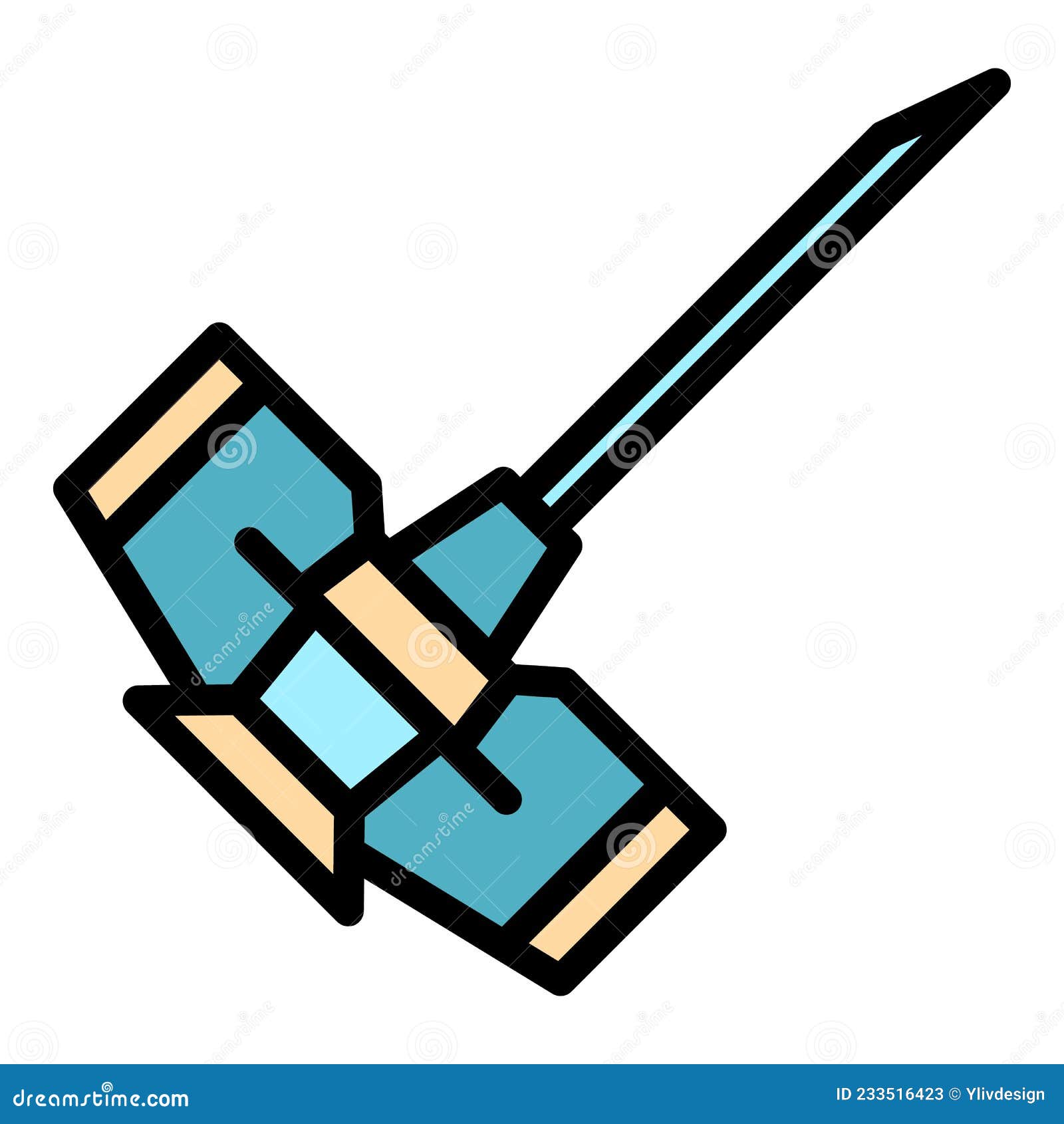 Intravenous Cannula Or Branula Vector Icon Stock Photography ...