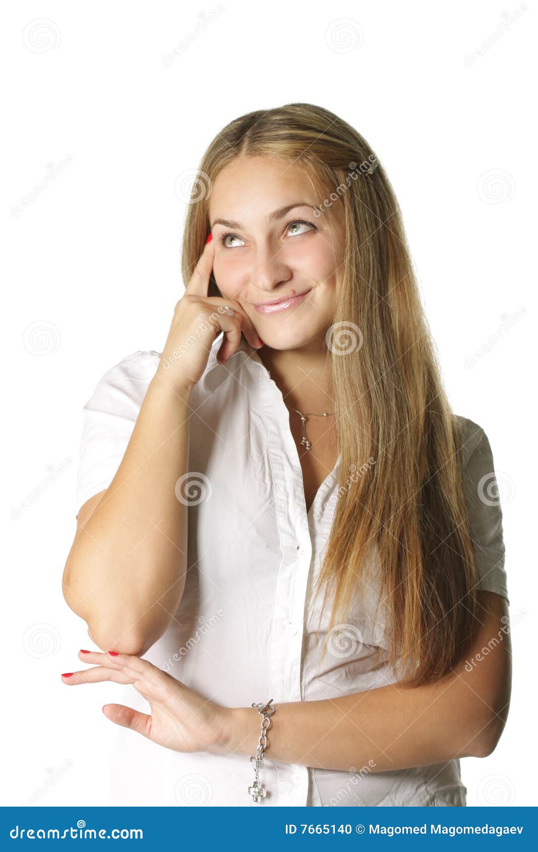 Canny stock photo. Image of female, canny, prudent, caucasian - 7665140