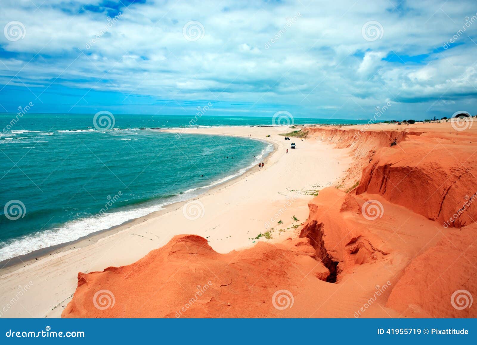 Canoa quebrada stock image. Image of seas, ceara, beaches - 41955719