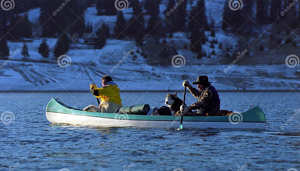 Canoe stock photo. Image of explore, mountains, enjoy - 1795122