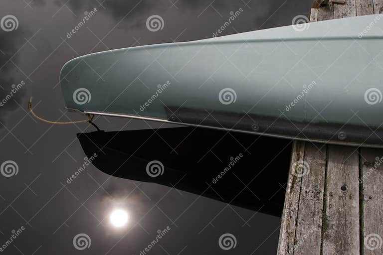 Canoe Close-Up stock image. Image of quiet, recreation - 1239479
