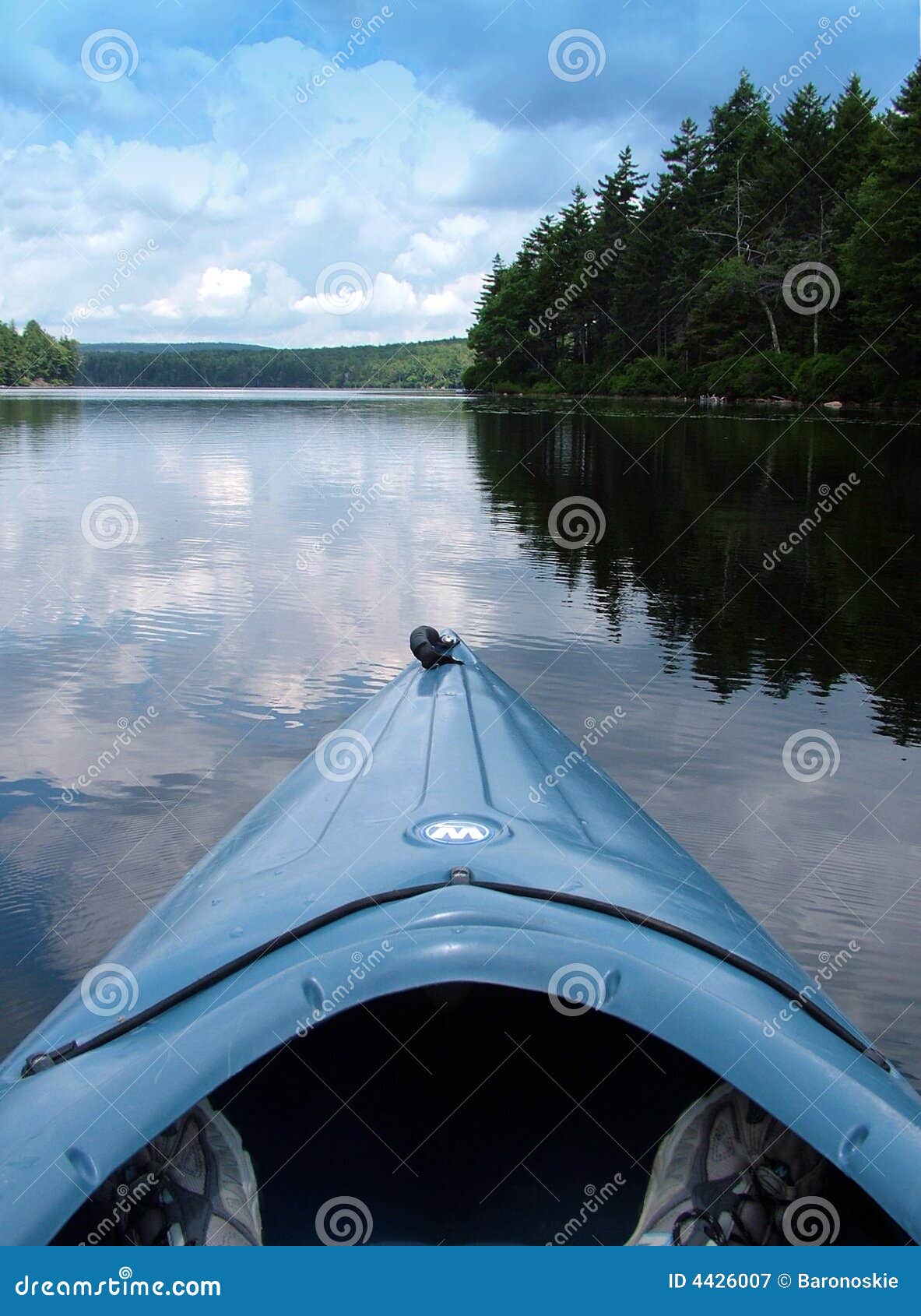 Canoe Ride stock image. Image of river, paddle, water - 4426007