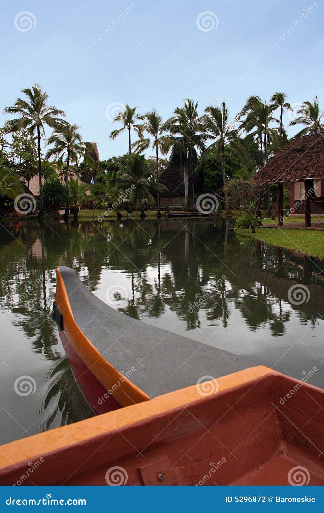 Canoe Riding stock photo. Image of green, sport, water - 5296872