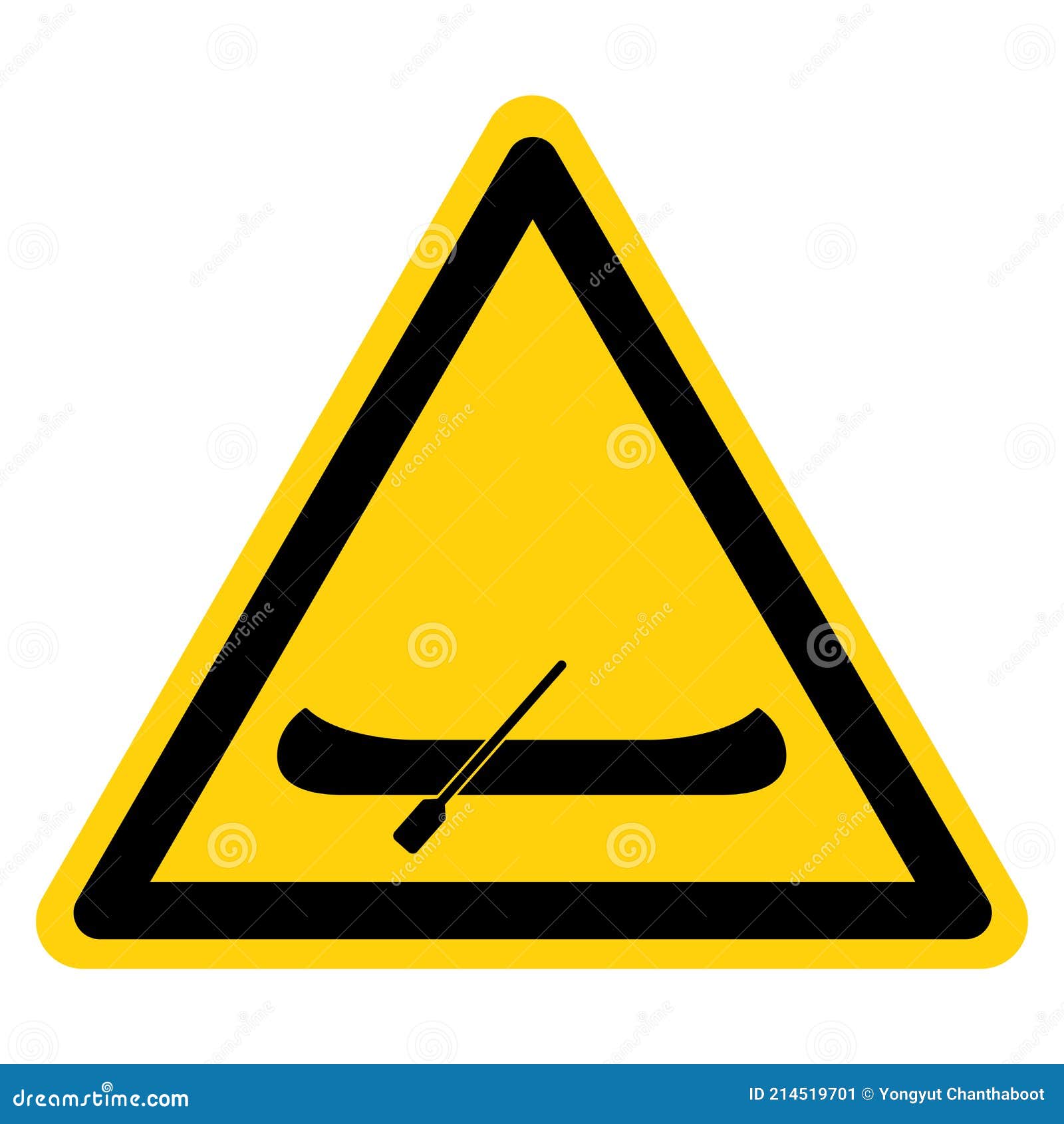 Canoe Symbol Sign,Vector Illustration, Isolate on White Background ...