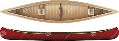 Canoe stock vector. Illustration of canoeing, water, vessel - 42788890