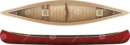 Canoe stock vector. Illustration of canoeing, water, vessel - 42788890