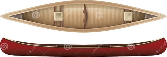 Canoe stock vector. Illustration of canoeing, water, vessel - 42788890