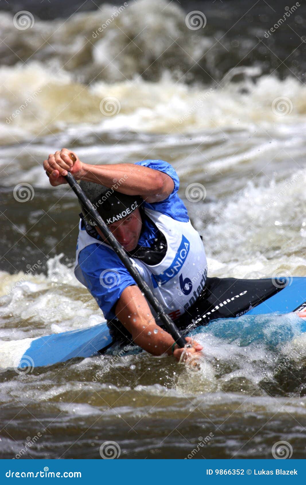 Canoe Water Slalom - World Cup in Prague Editorial Photography - Image ...