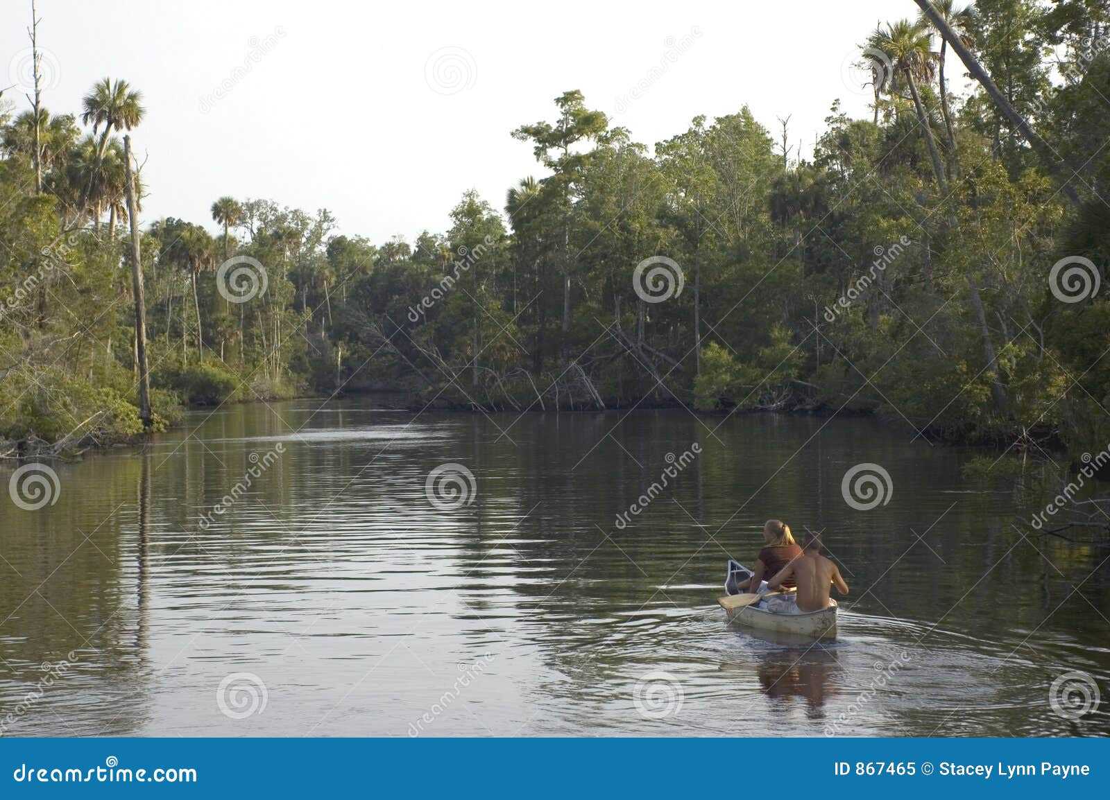 Canoeing River stock image. Image of paddle, canoe, girl - 867465