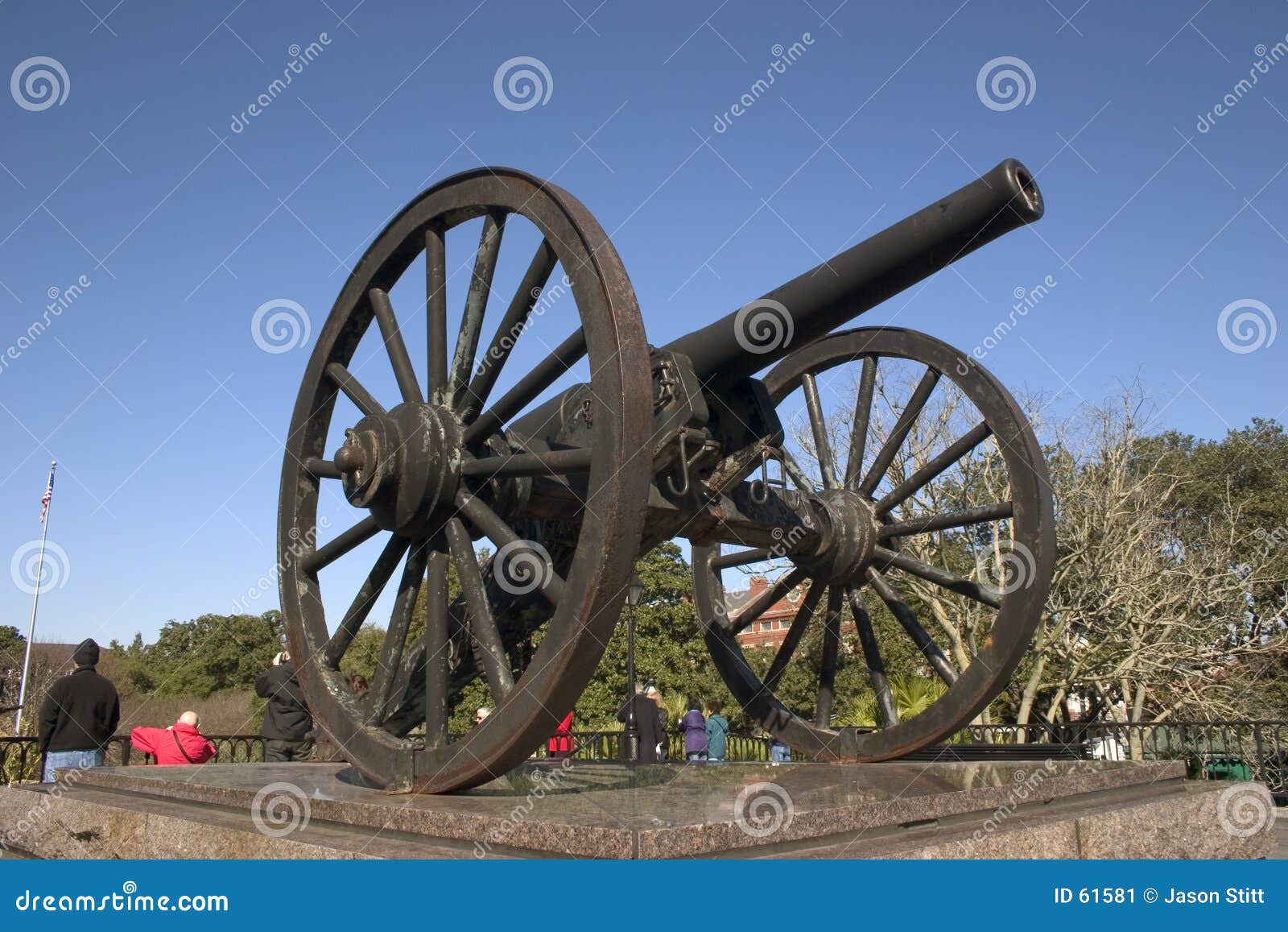 Canon stock image. Image of canon, wheels, canons, civil - 61581