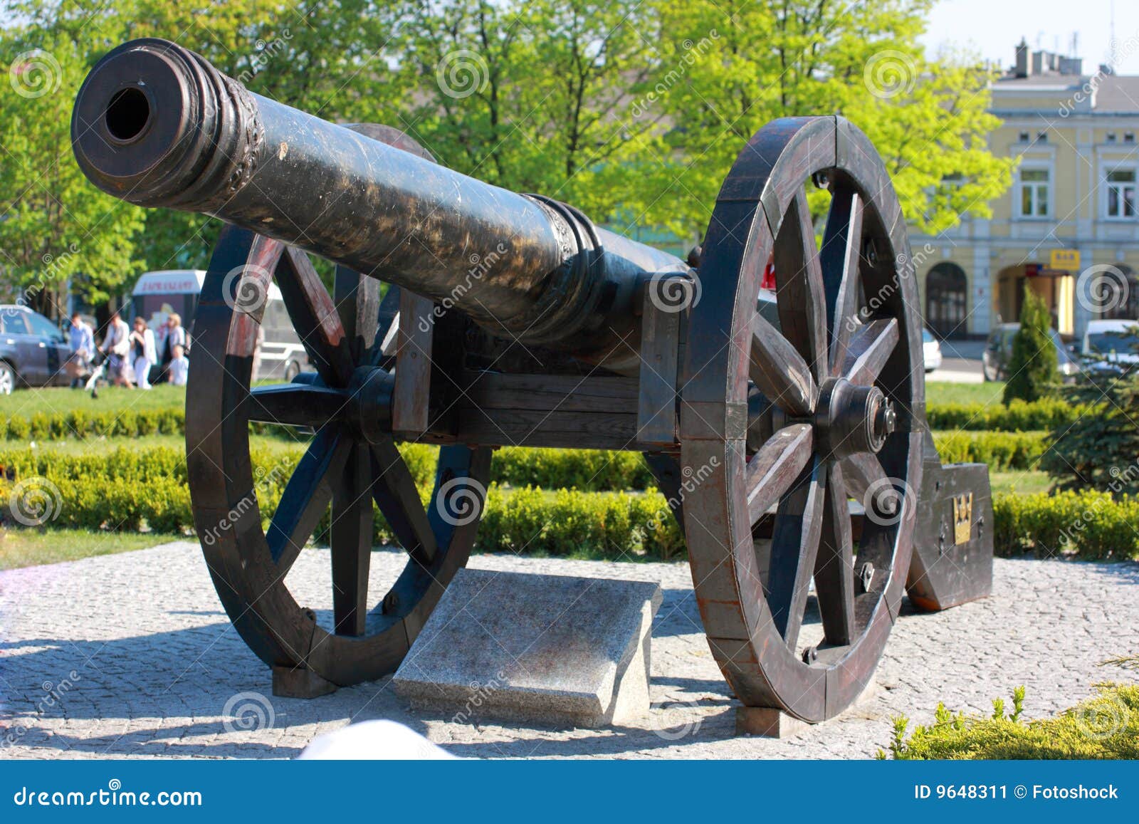 Cannon stock image. Image of weapon, antique, military - 9648311
