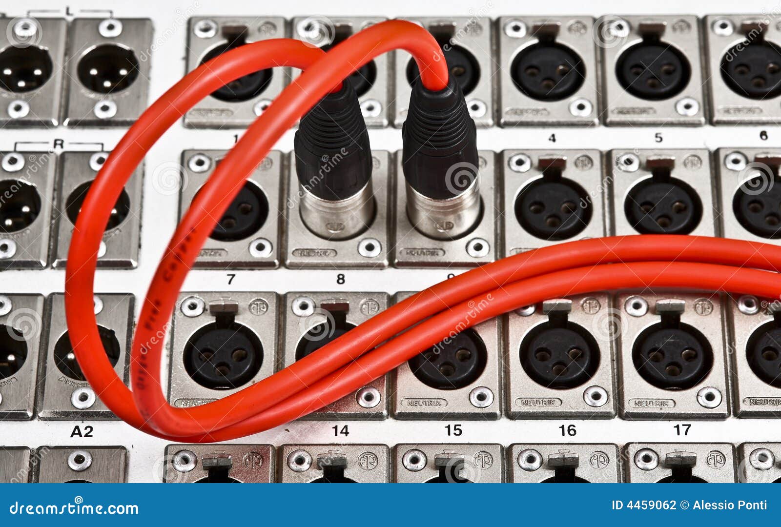 Canon audio connector stock photo. Image of network, color - 4459062