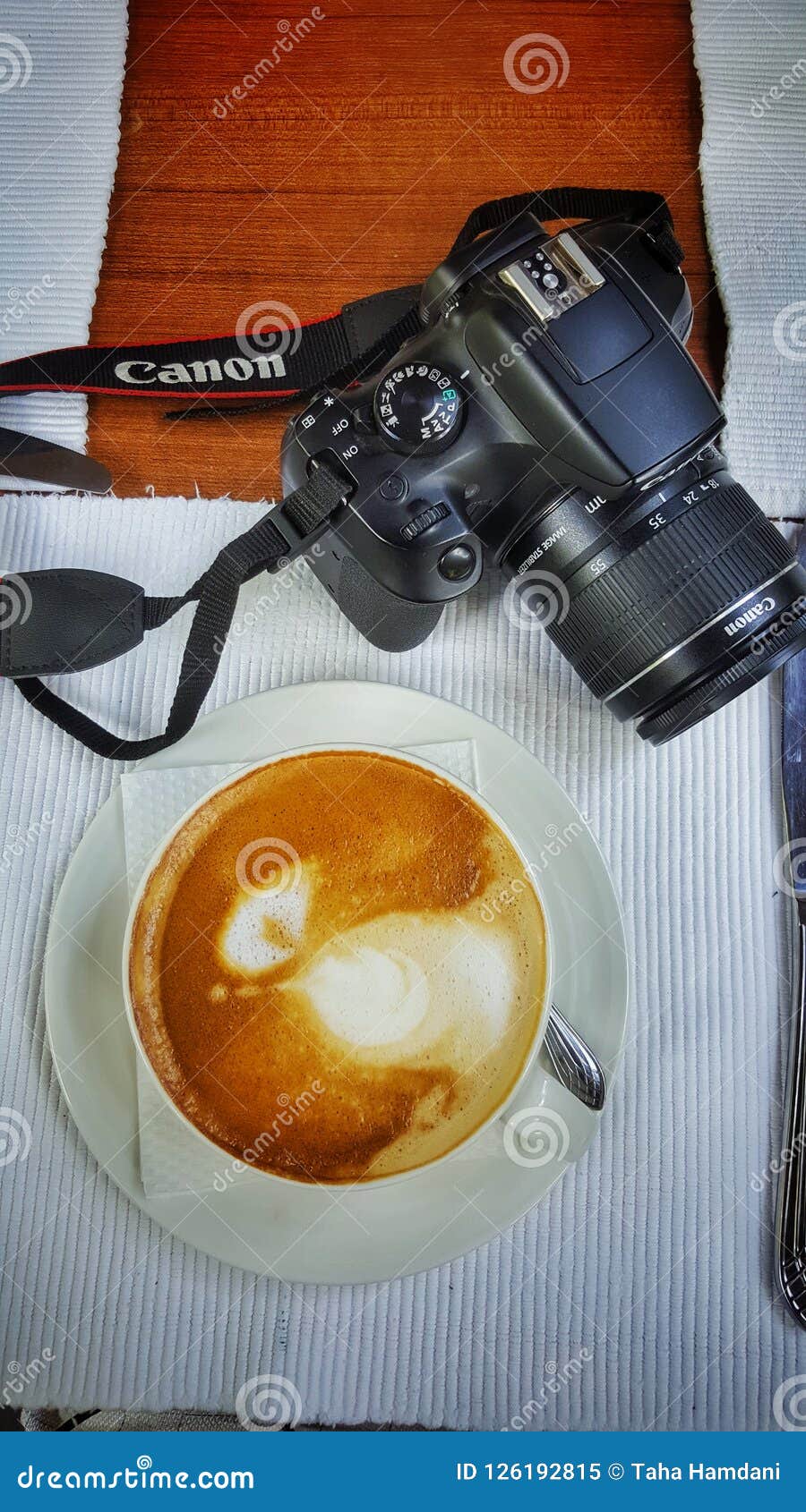 Canon & coffee editorial image. Image of canon, coffee - 126192815