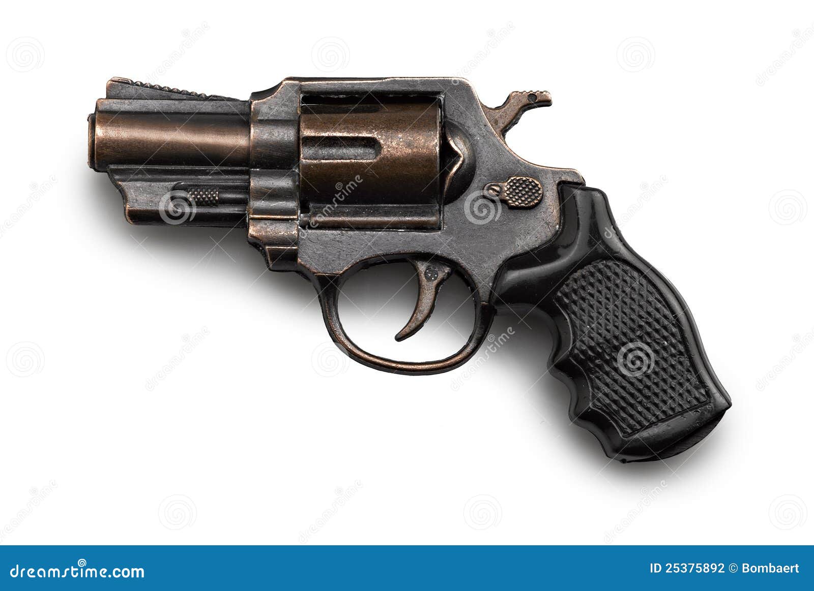 Canon de revolver photo stock. Image of criminel, canon - 25375892