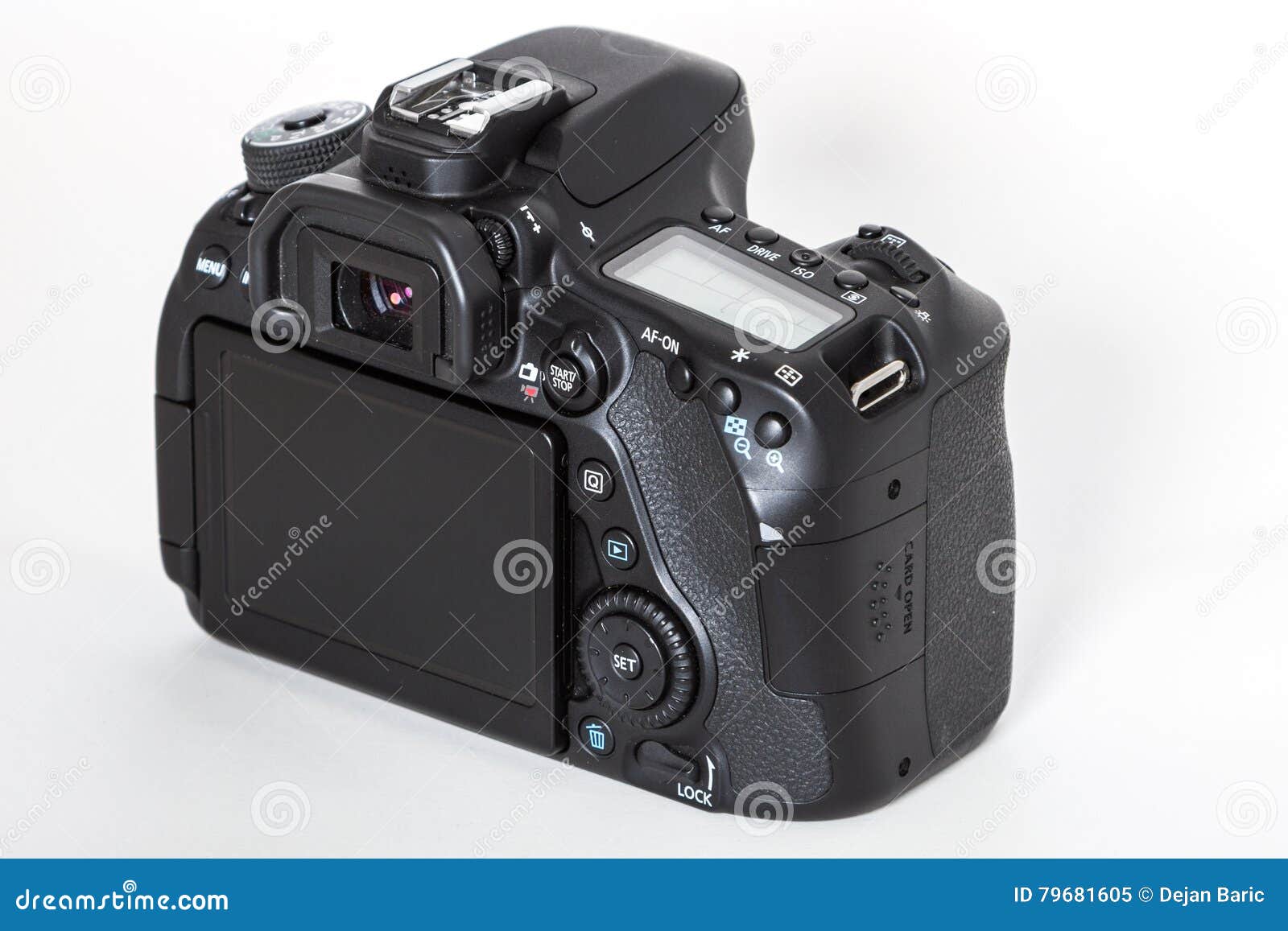 Canon EOS 80D DSLR camera editorial image. Image of flash - 79681605