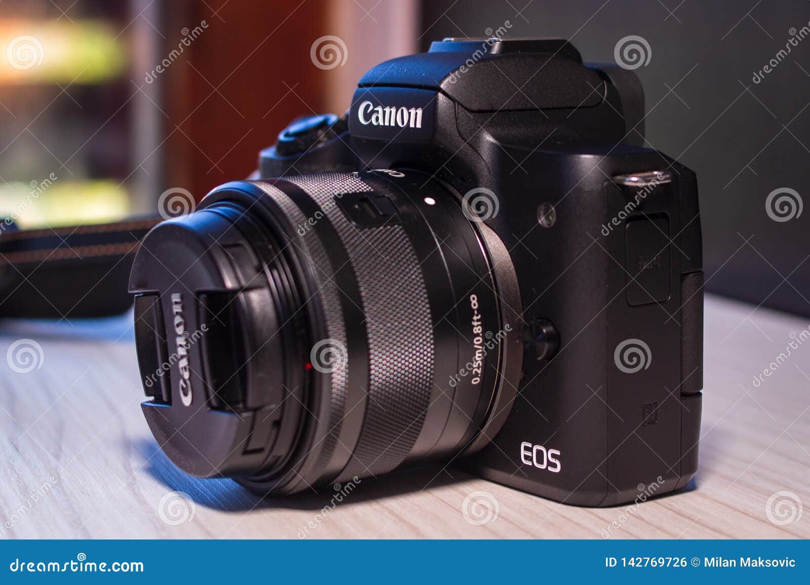 Canon Eos M50 Digital Mirrorless Camera Editorial Photo - Image of ...