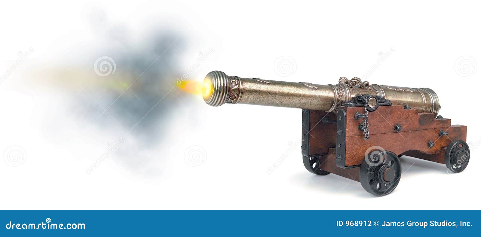 Canon firing stock photo. Image of canon, fire, munition - 968912