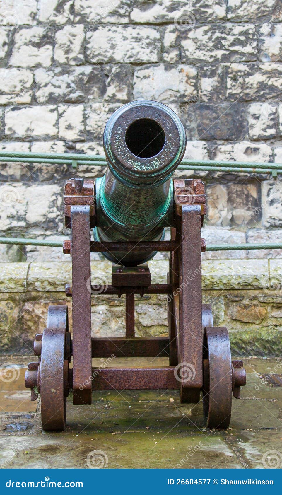 Canon head on stock image. Image of fire, cannon, military - 26604577