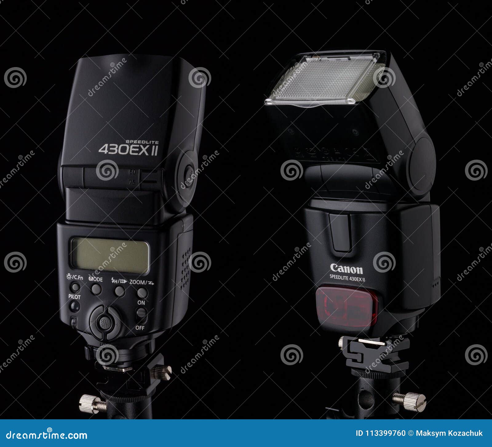 Canon Speedlight 430 EX editorial image. Image of photograph - 113399760