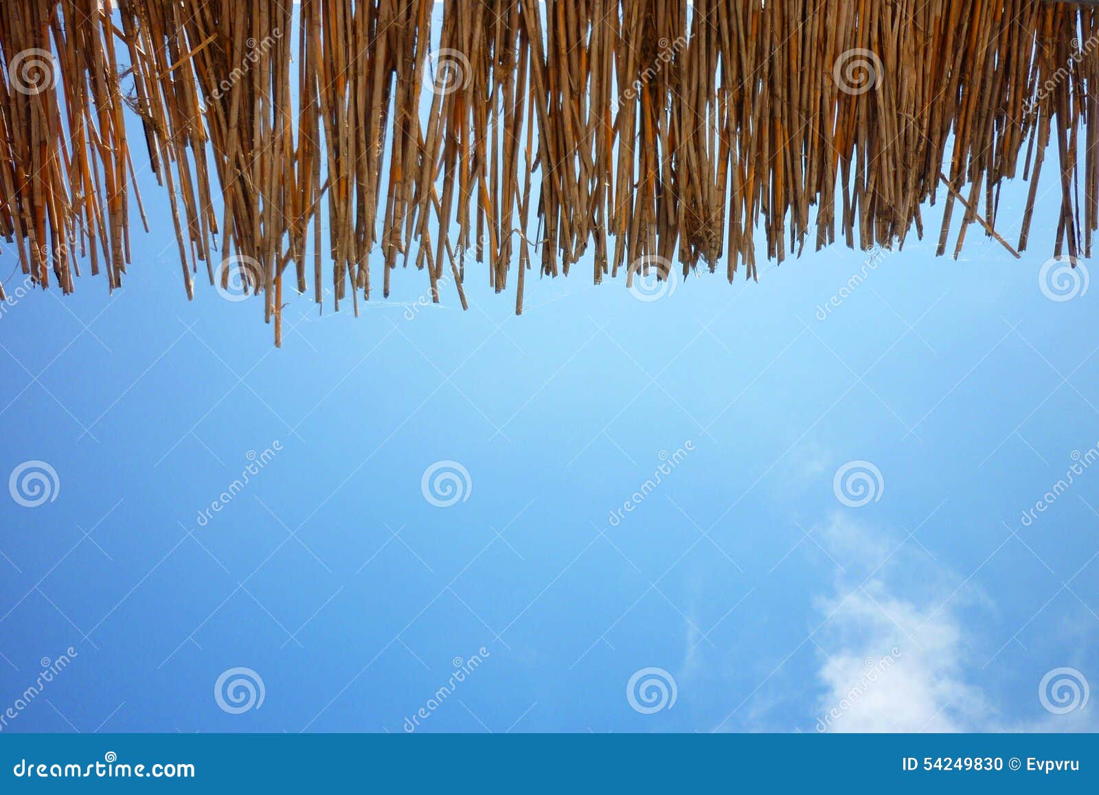 Canopy of straw stock photo. Image of space, logs, activity - 54249830