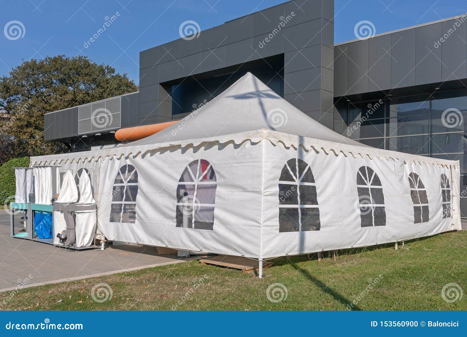 Canopy Tent stock photo. Image of temporary, canopy - 153560900