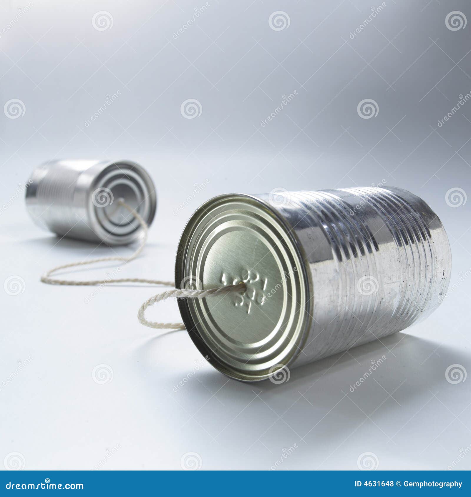 Cans stock photo. Image of connect, communicate, telephones - 4631648