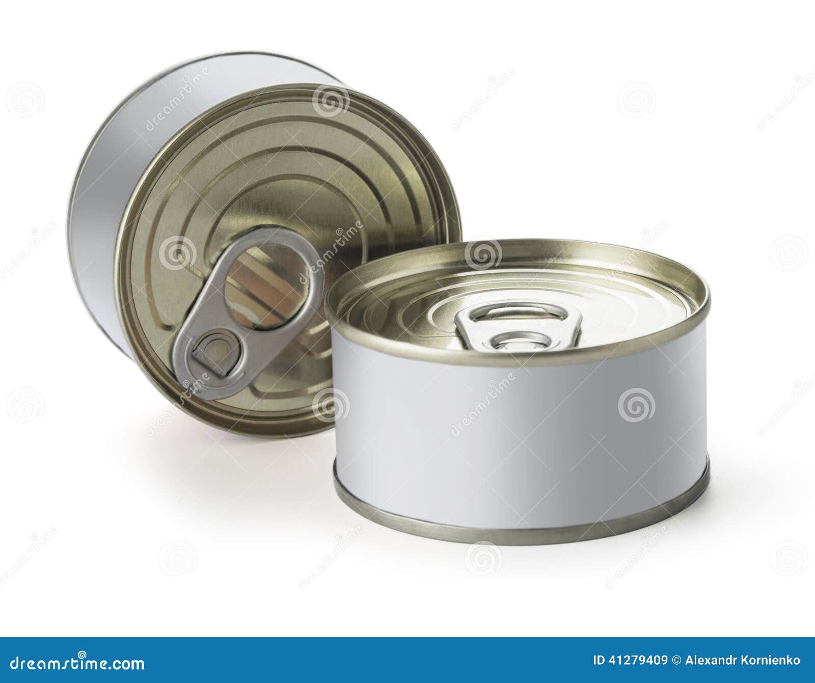 Cans with blank stock image. Image of equipment, industry - 41279409
