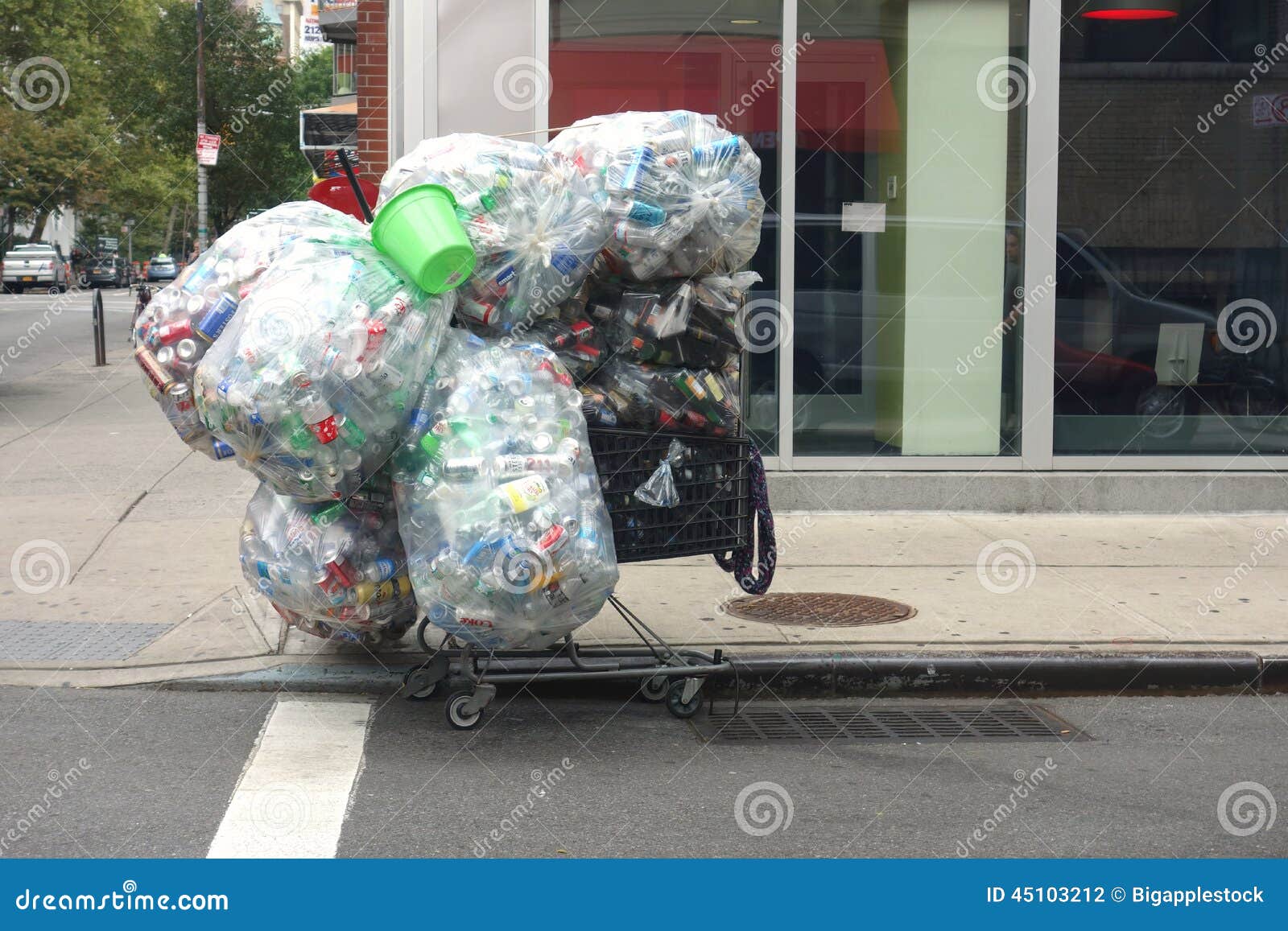 Cans and Bottles for Recycling Editorial Photography - Image of climate ...