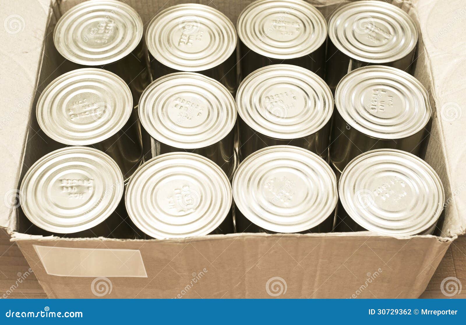 Cans stock photo. Image of banks, products, preservation - 30729362
