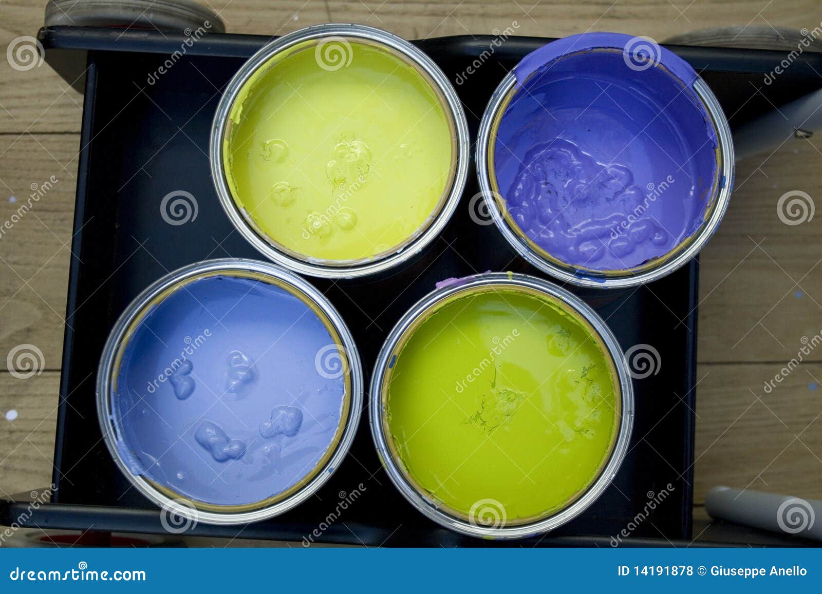 Cans color stock photo. Image of colors, green, artistic - 14191878