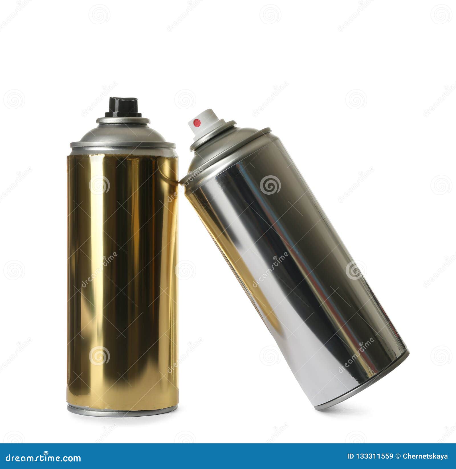 Cans of Different Spray Paints Stock Image - Image of painter, decor ...