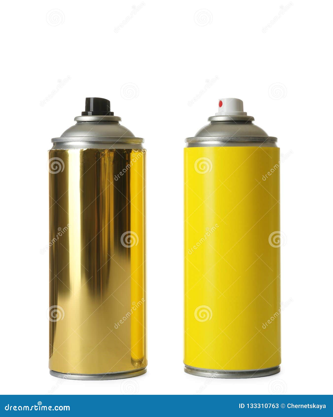 Cans of Different Spray Paints Stock Image - Image of rebel, decorator ...