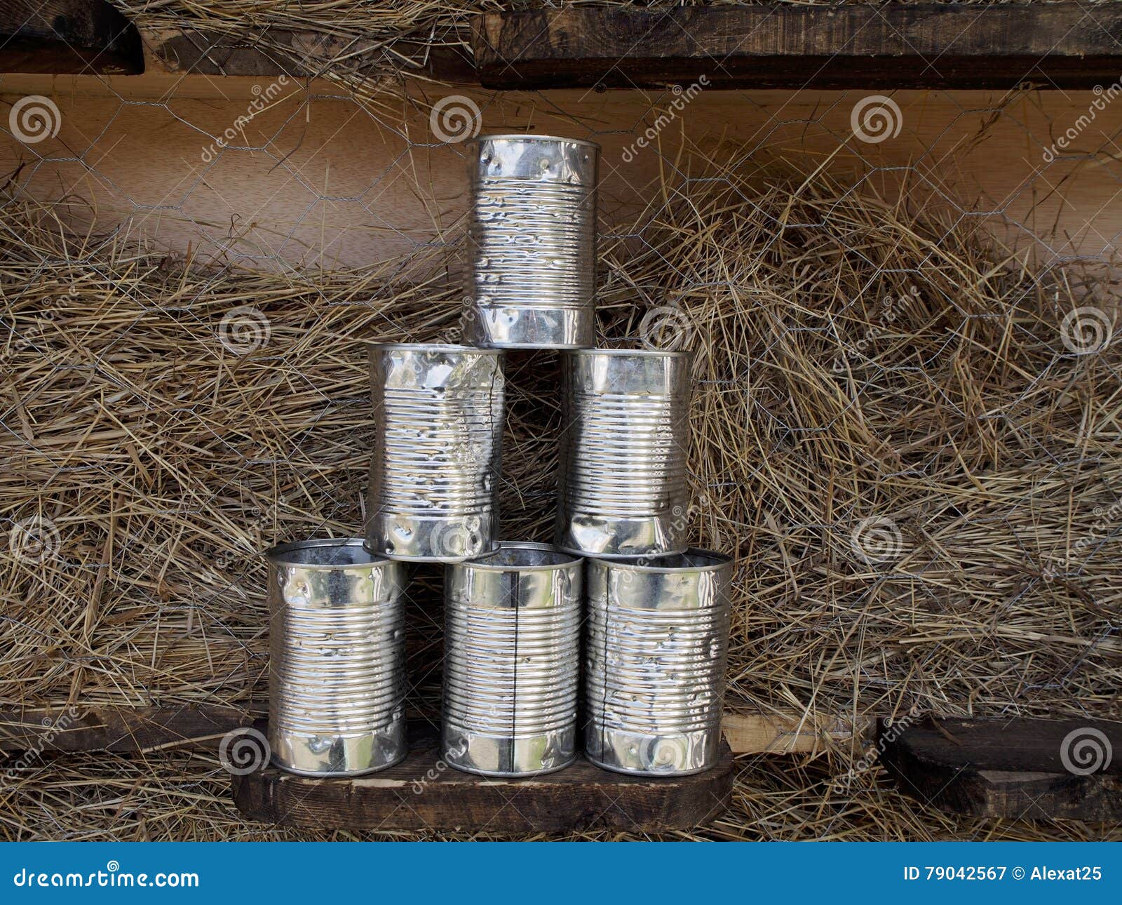 Cans in the fair stock image. Image of canned, shape - 79042567
