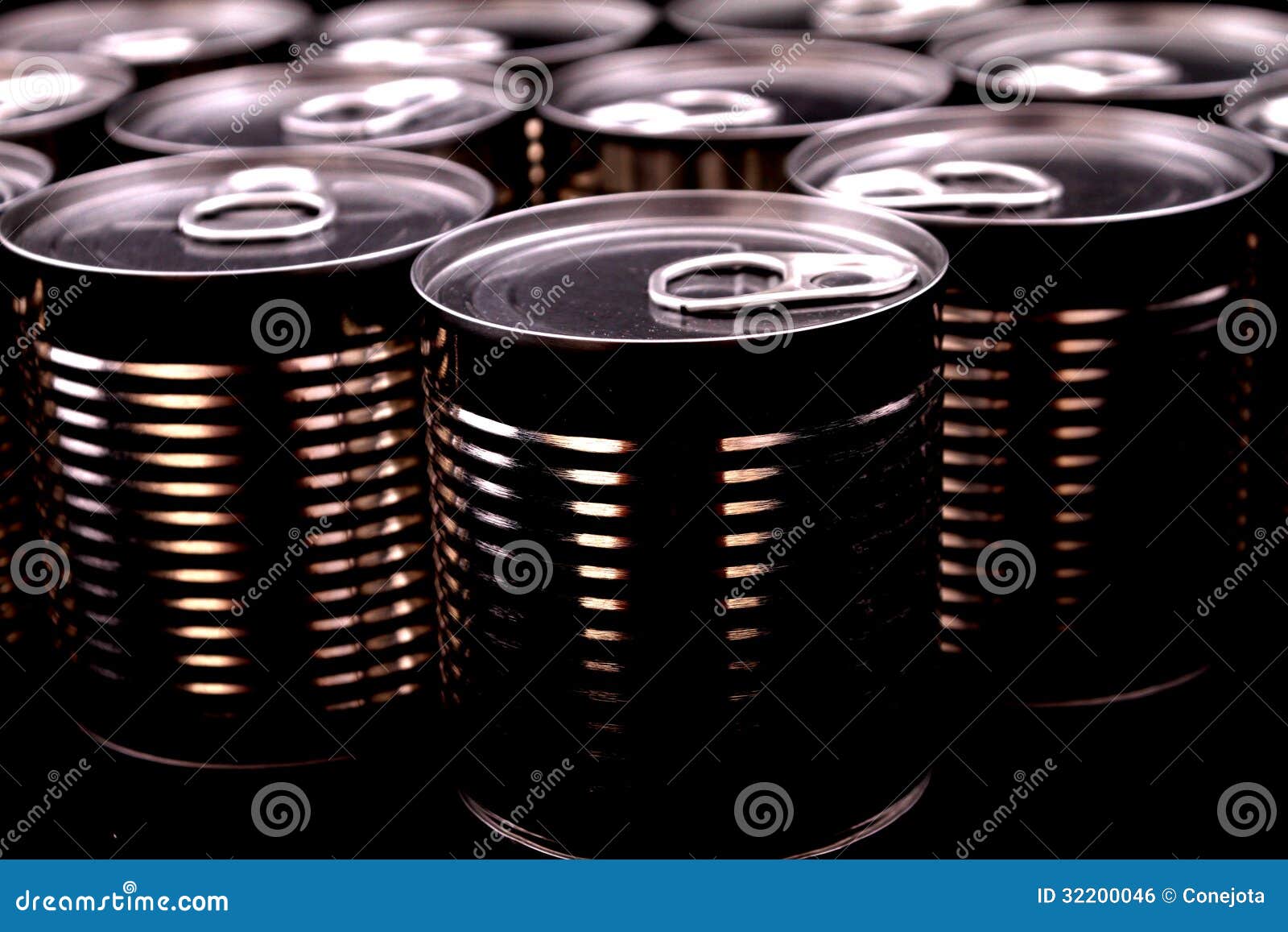 Cans stock photo. Image of closed, canned, label, conserved - 32200046