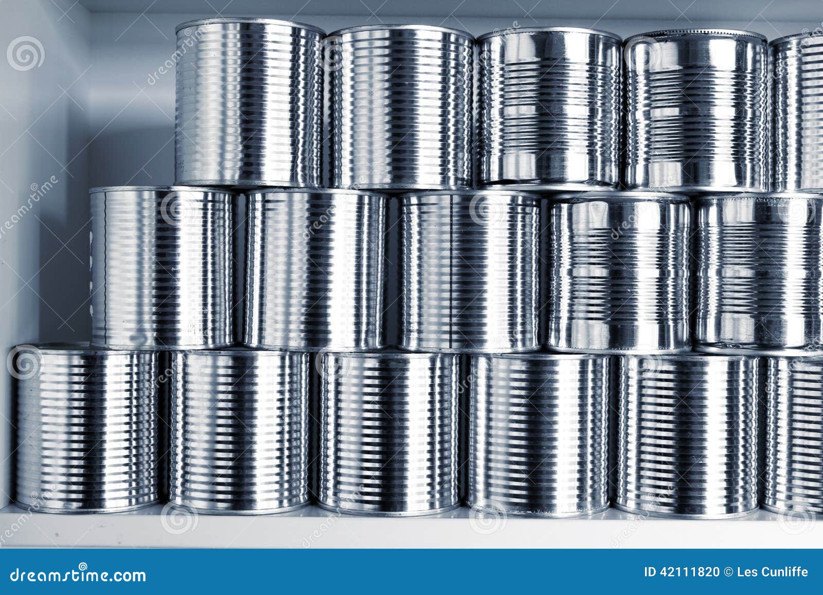 Cans stock photo. Image of metallic, canister, plain - 42111820