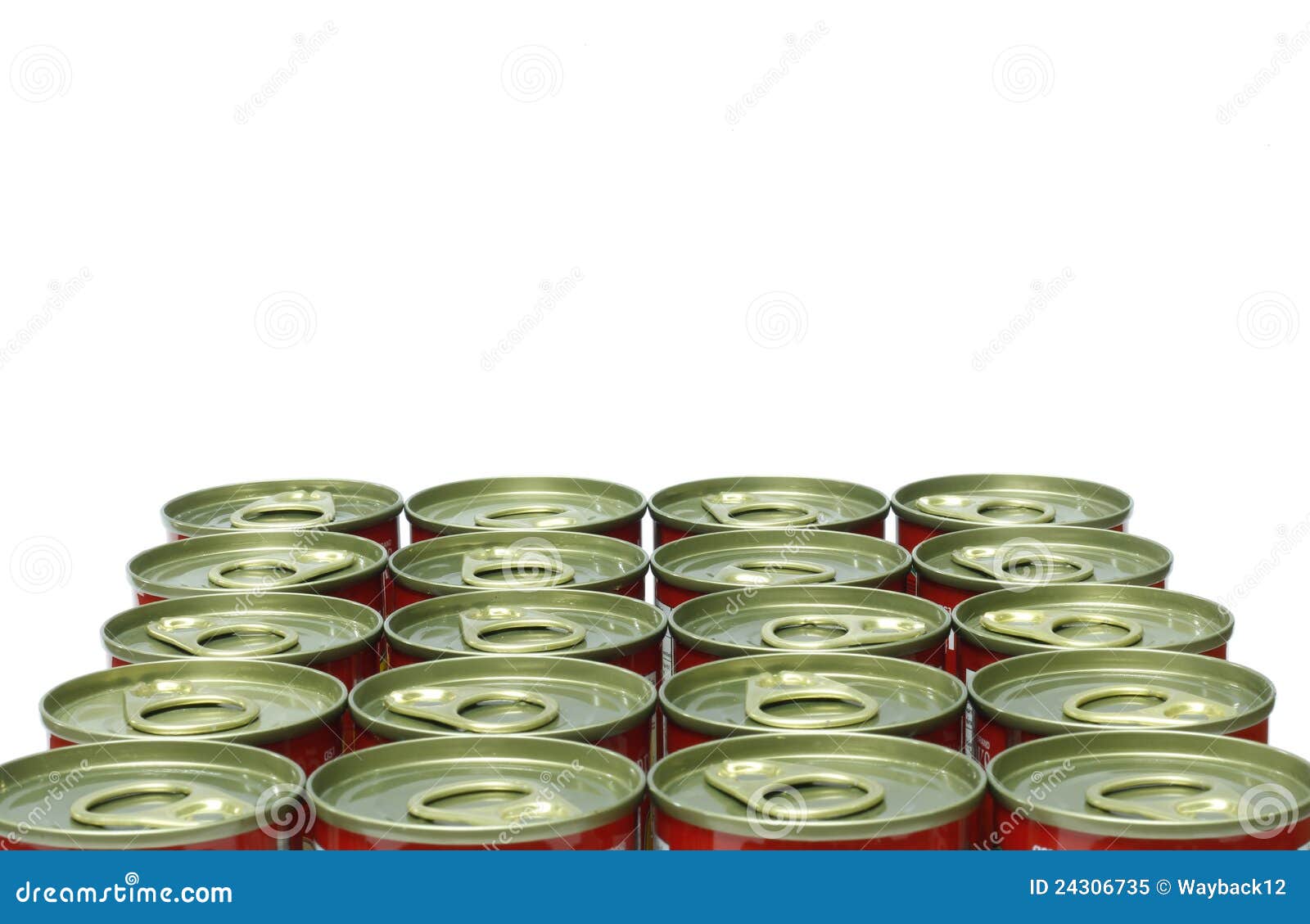 Cans on white background stock image. Image of merchandise - 24306735