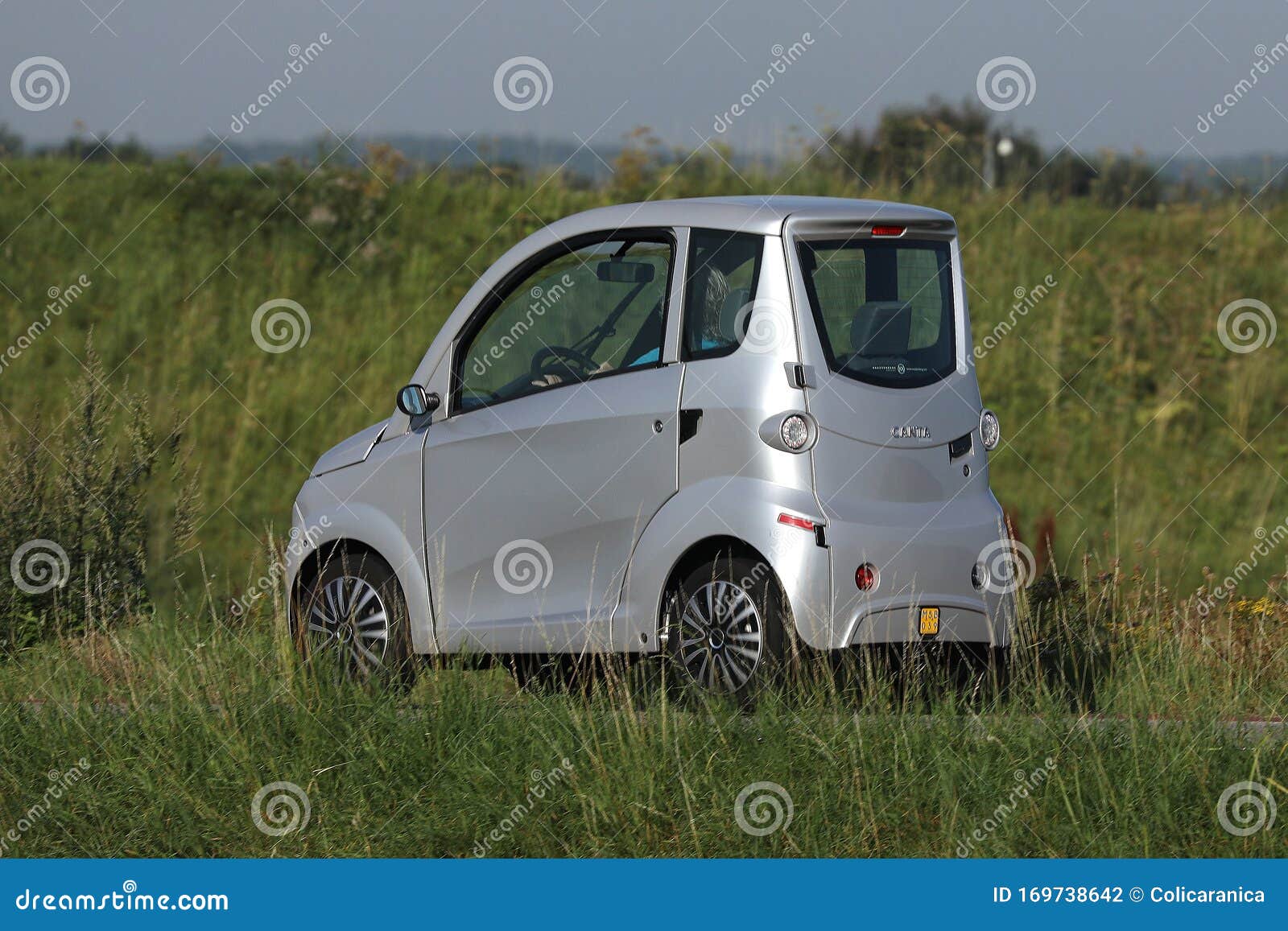 Canta Car, Microcar from Netherlands Editorial Photography - Image of ...