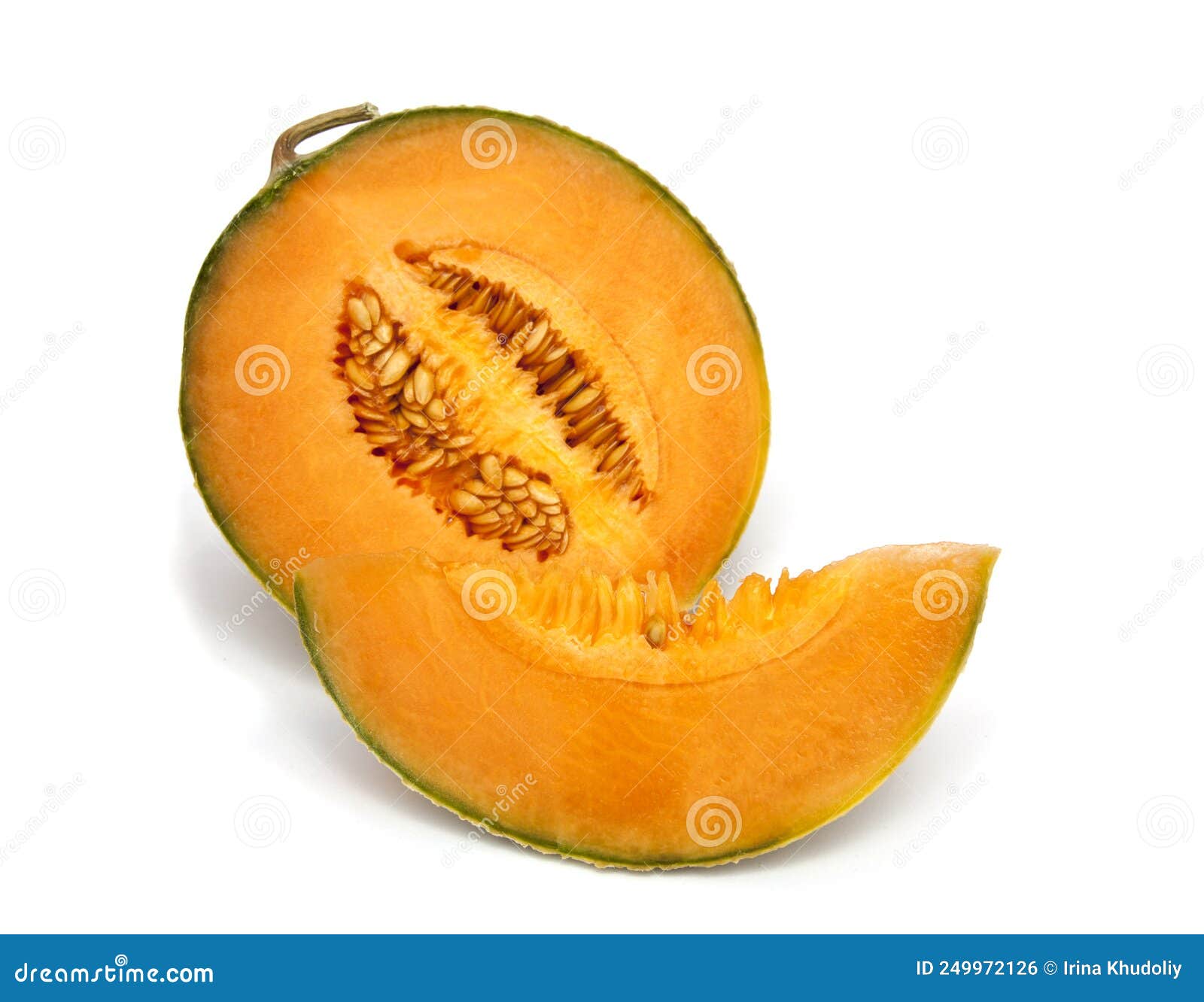 Cantaloup melon foto de archivo. Imagen de verde, anaranjado - 249972126