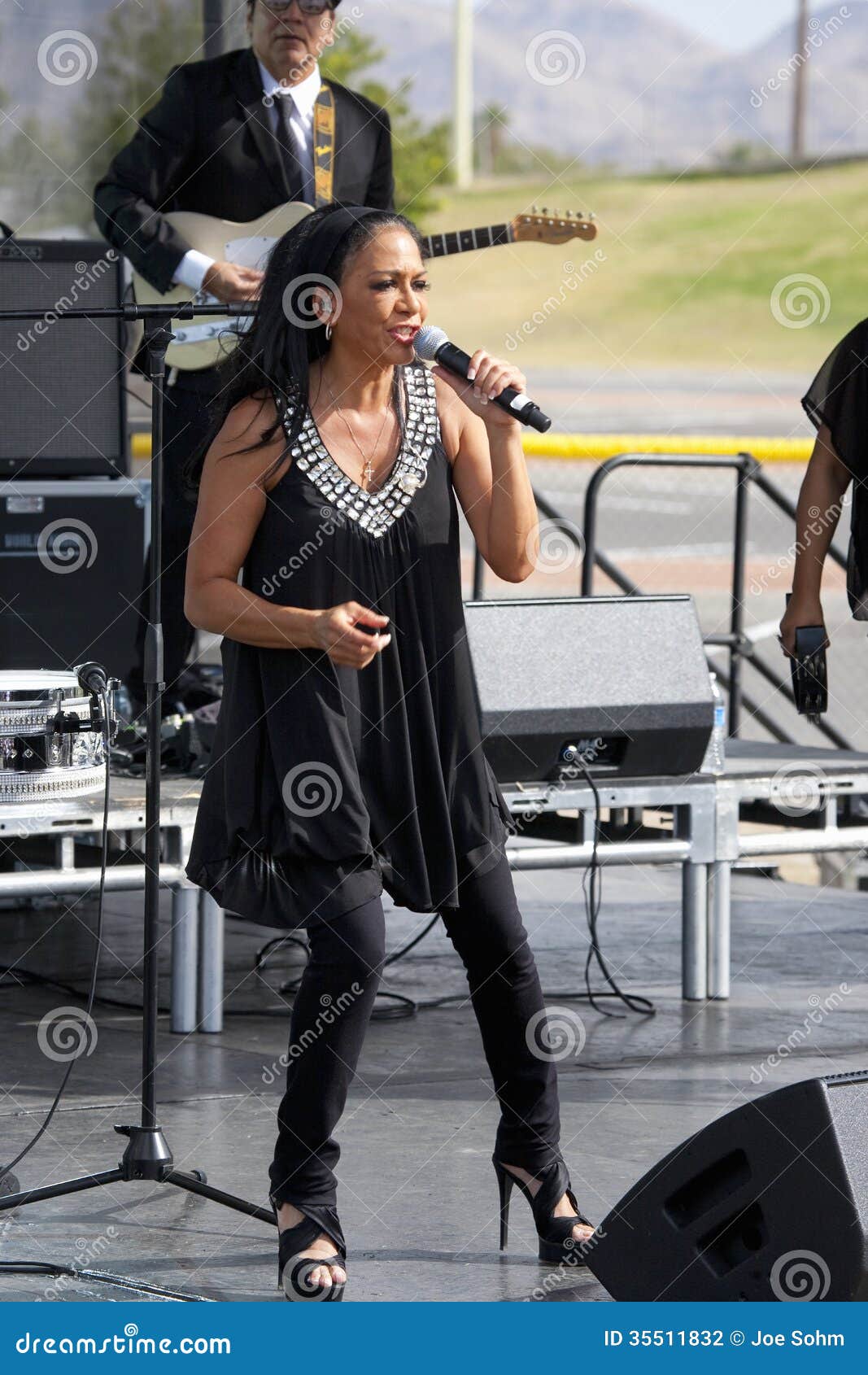 Cantante Sheila E. fotografía editorial. Imagen de estados - 35511832