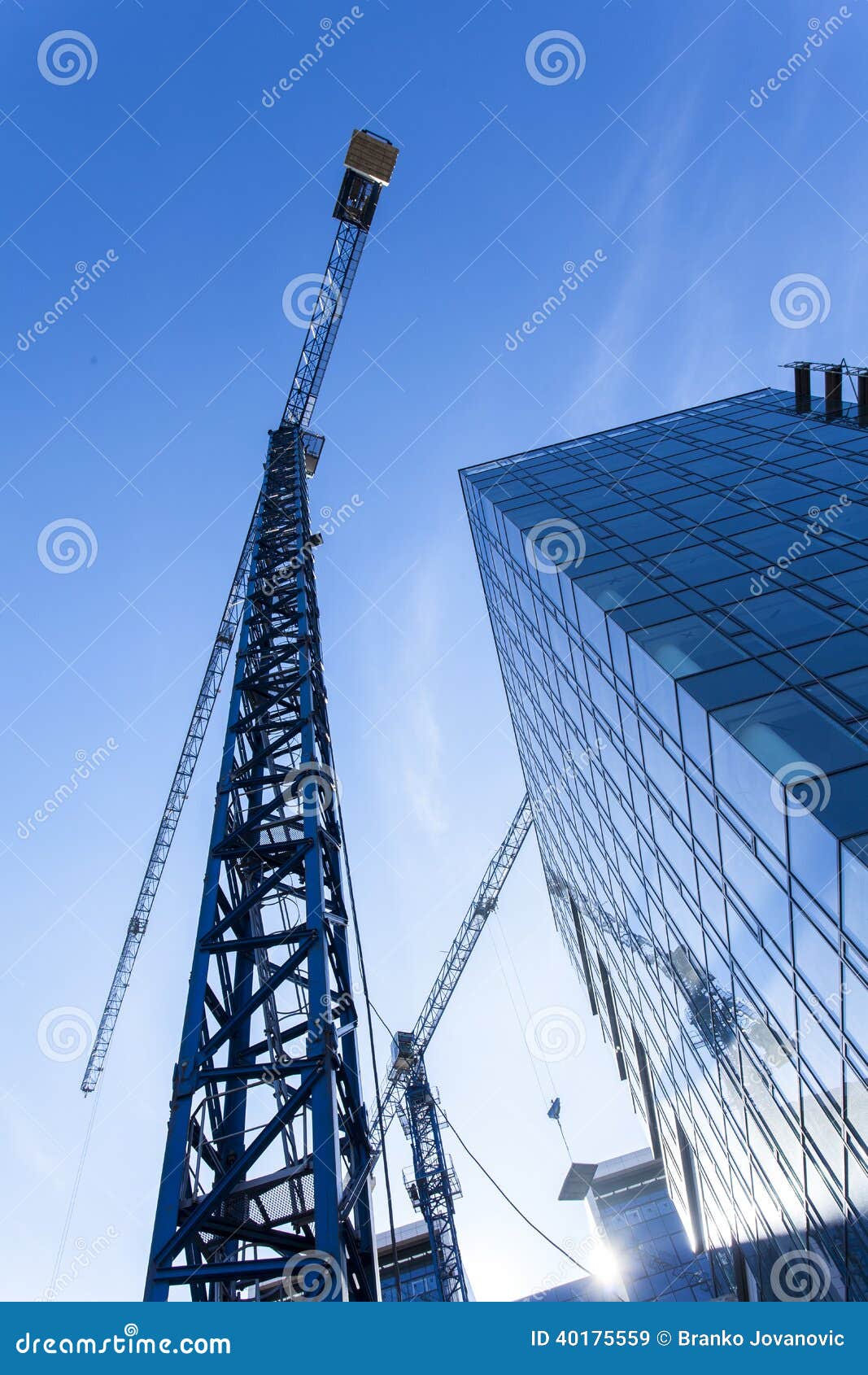 Canteiro De Obras Moderno Da Arquitetura Imagem de Stock - Imagem de ...