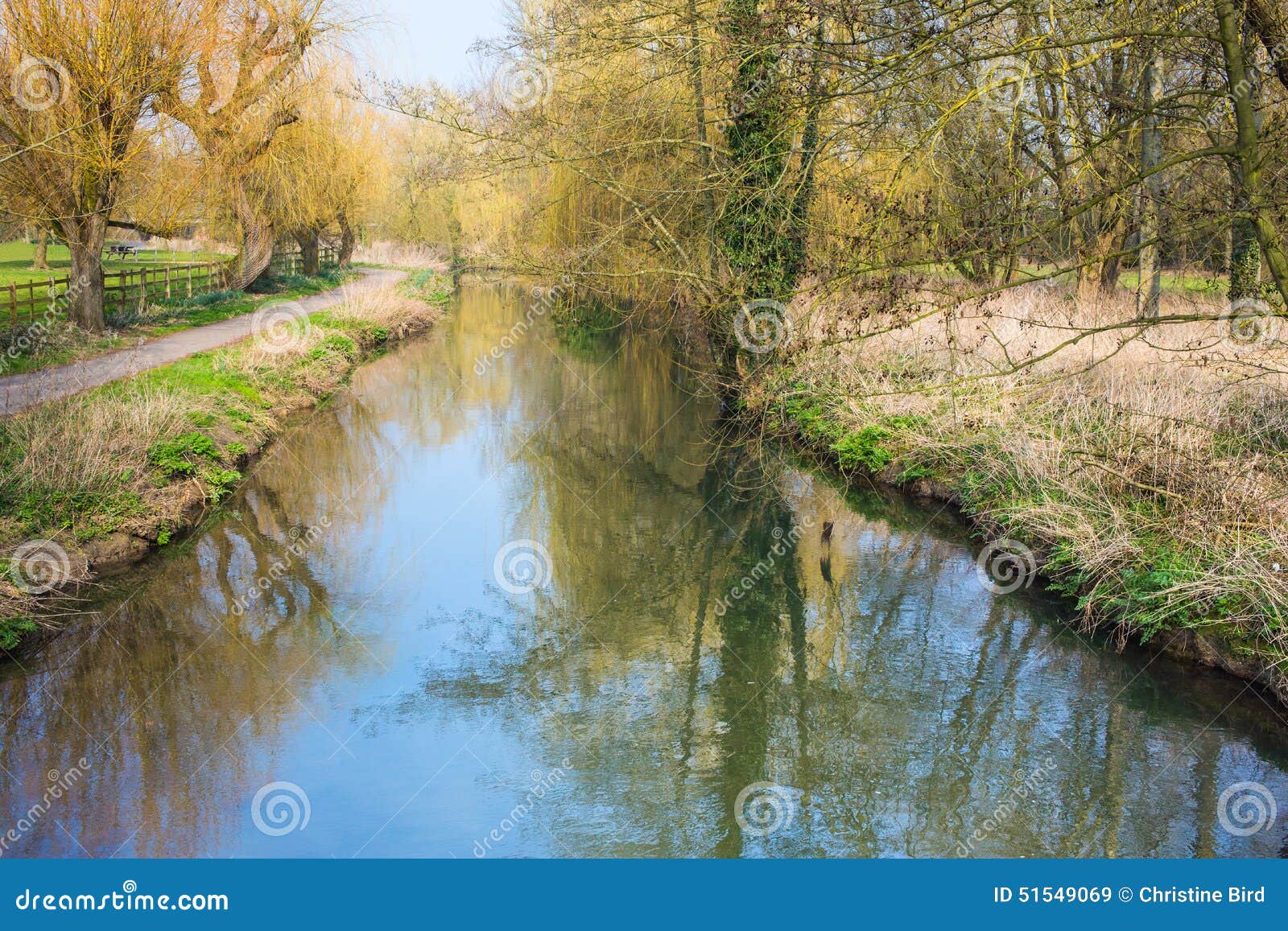 Canterbury River Stour stock image. Image of river, tranquil - 51549069