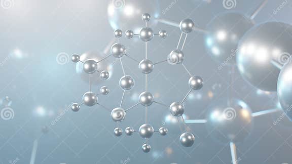 Cantharidin Molecular Structure, 3d Model Molecule, Molluscum ...