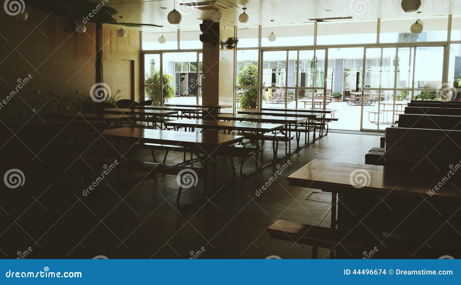 Cantine scolaire photo stock. Image du cantine, étudiant - 44496674