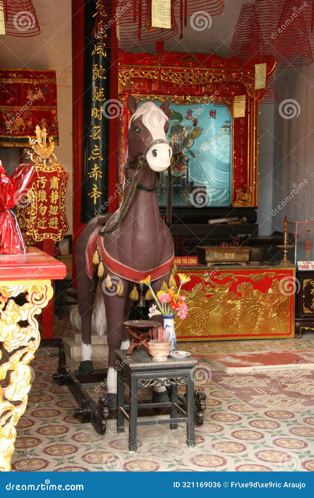 Canton Assembly Hall in Hoi an - Vietnam Stock Photo - Image of canton ...