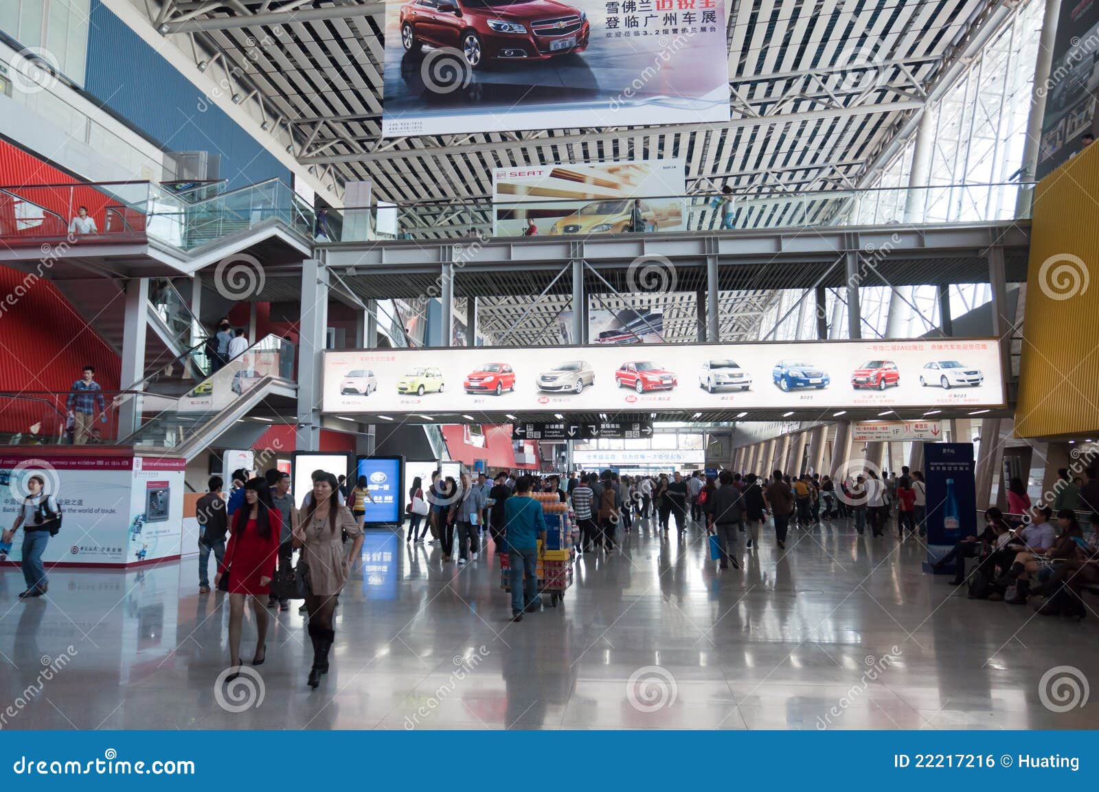 Canton Fair - Hall Internal Editorial Photo - Image of expo, halls ...