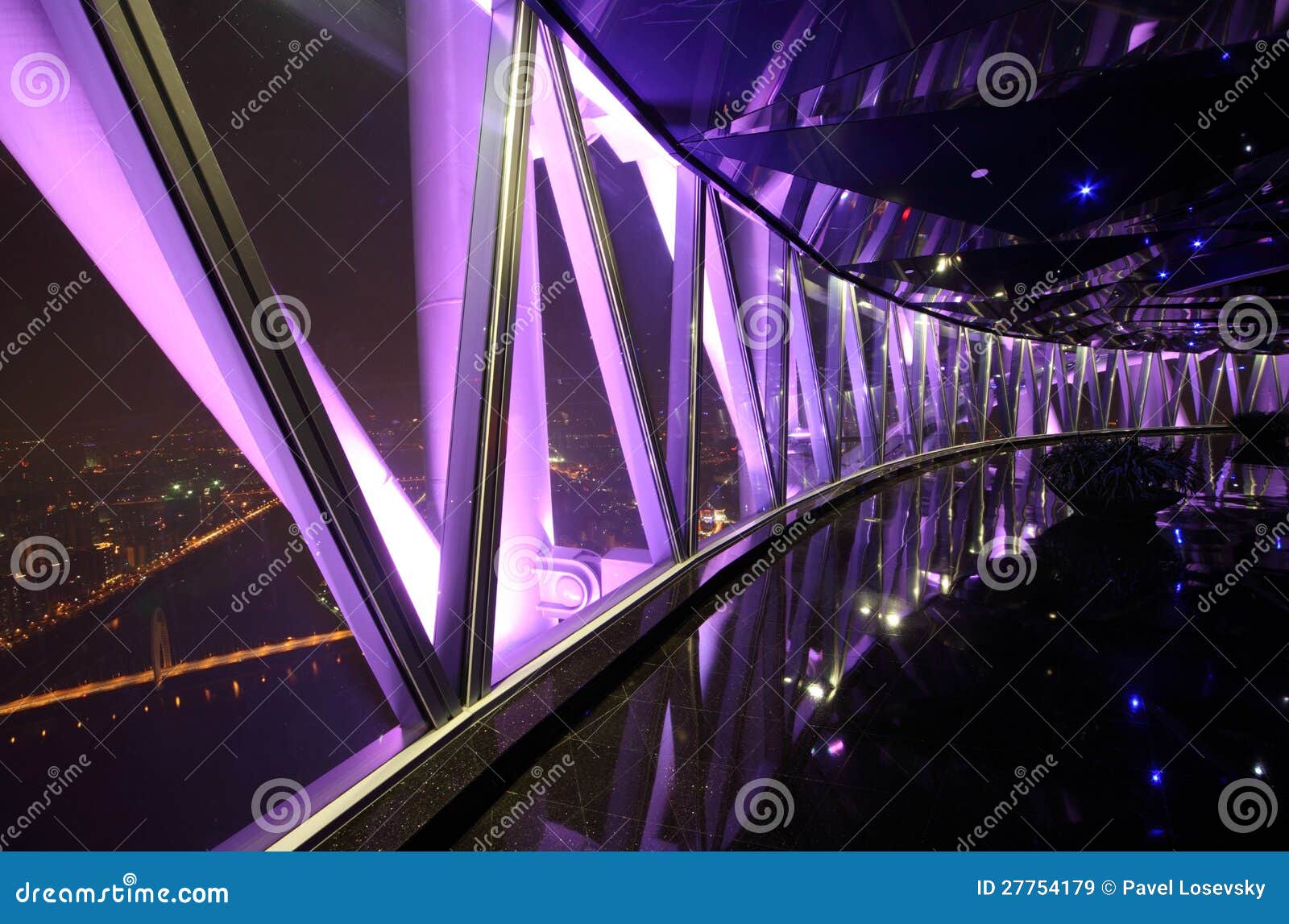 Canton - Lookout Tv Tower with, Indoor Editorial Stock Image - Image of ...