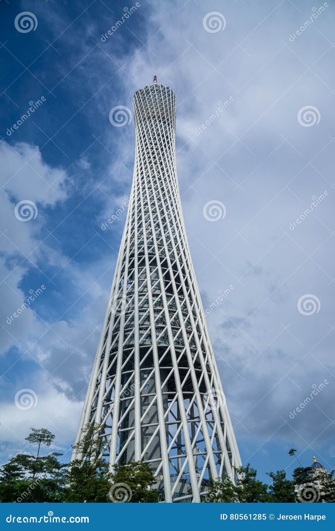 Canton Tower editorial image. Image of architecture, guangdong - 80561285