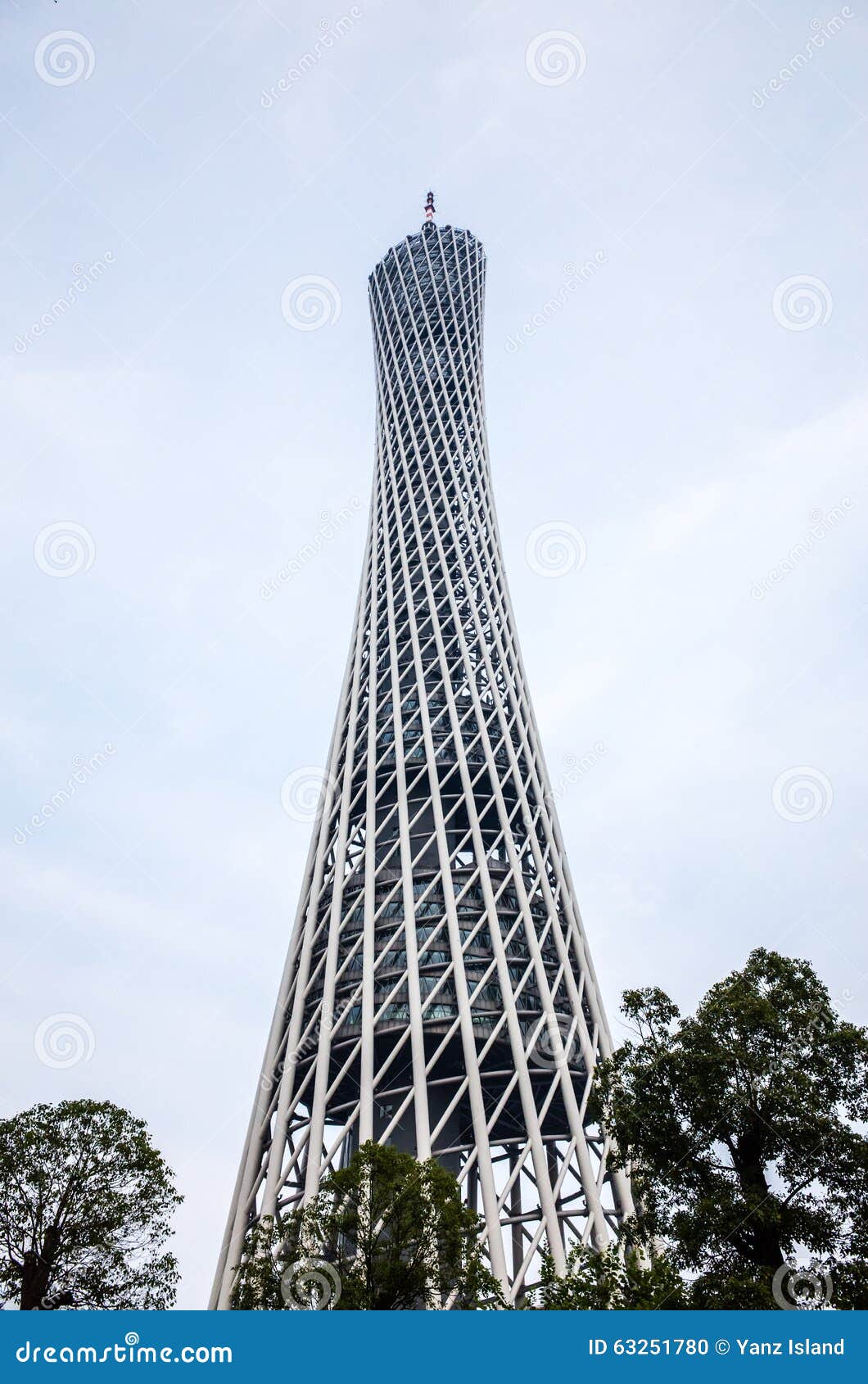 Canton Tower Guangzhou China Canton Tower Chinese