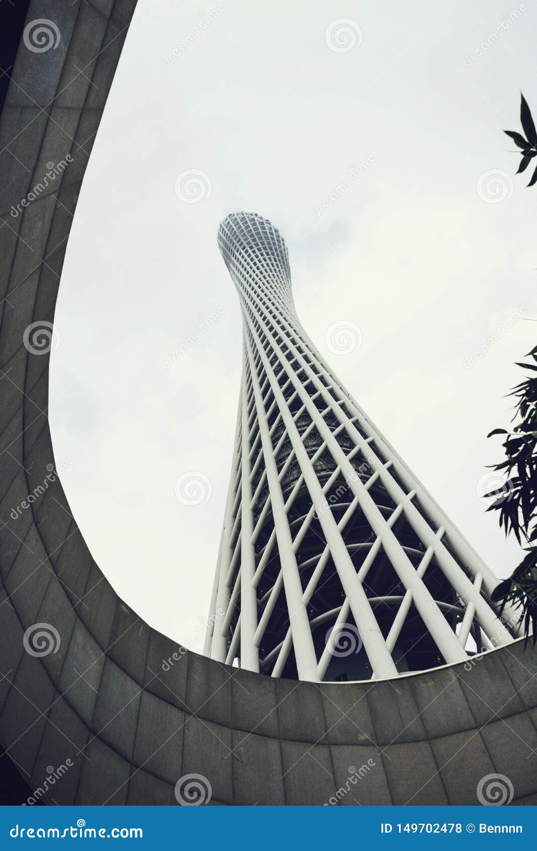Canton TV Tower in the Guangzhou Editorial Stock Photo - Image of ...